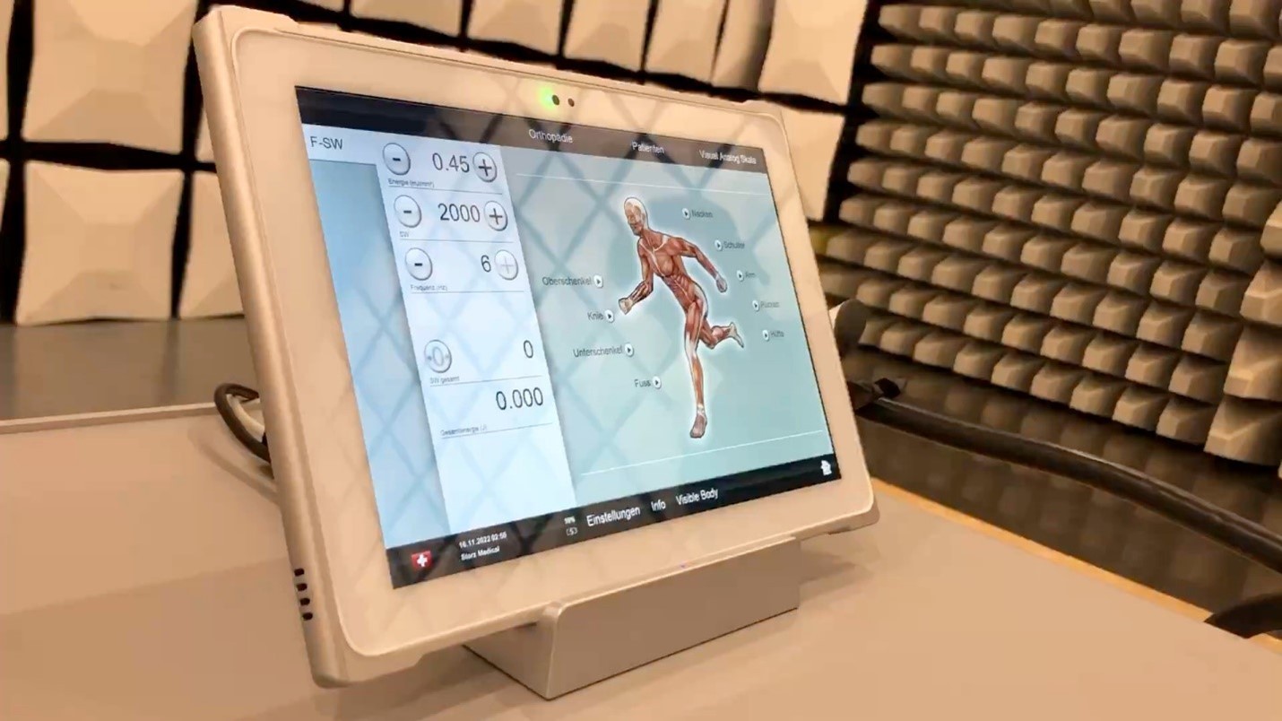 Custom Tablet for Storz Shockwave Therapy Devices | TEGUAR